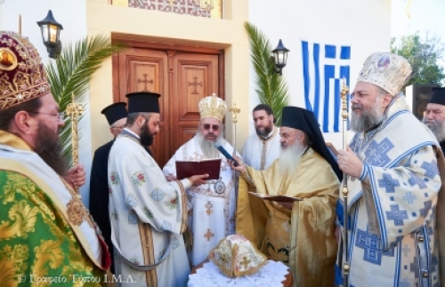 Ο Μητροπολίτης Λαγκαδά, Λητής και Ρεντίνης κ. Πλάτων Κρικρής στα ...